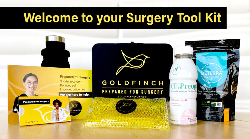 Surgery Tool Kit - Goldfinch Health | Surgery & Recovery Navigation